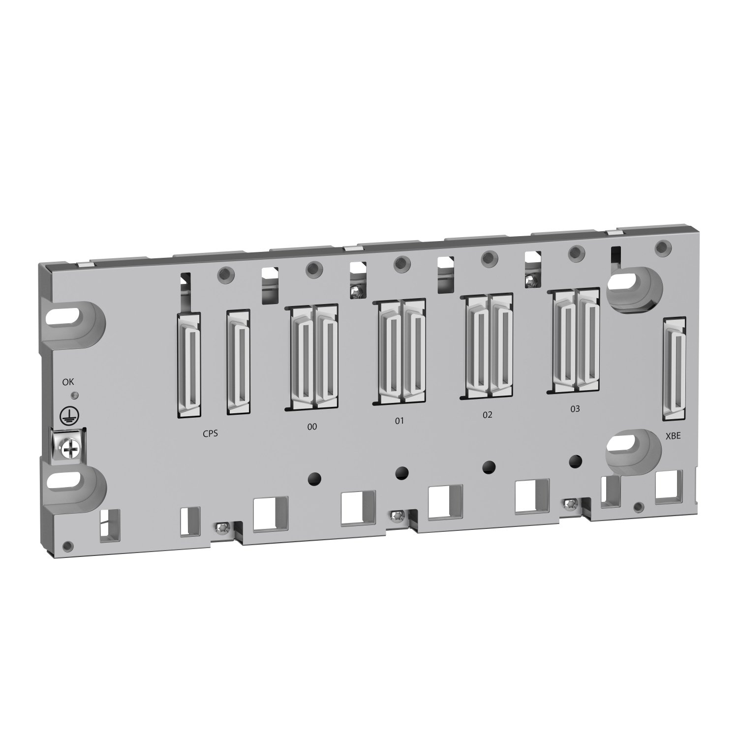 Rack Para Controlador M580 4 Slots