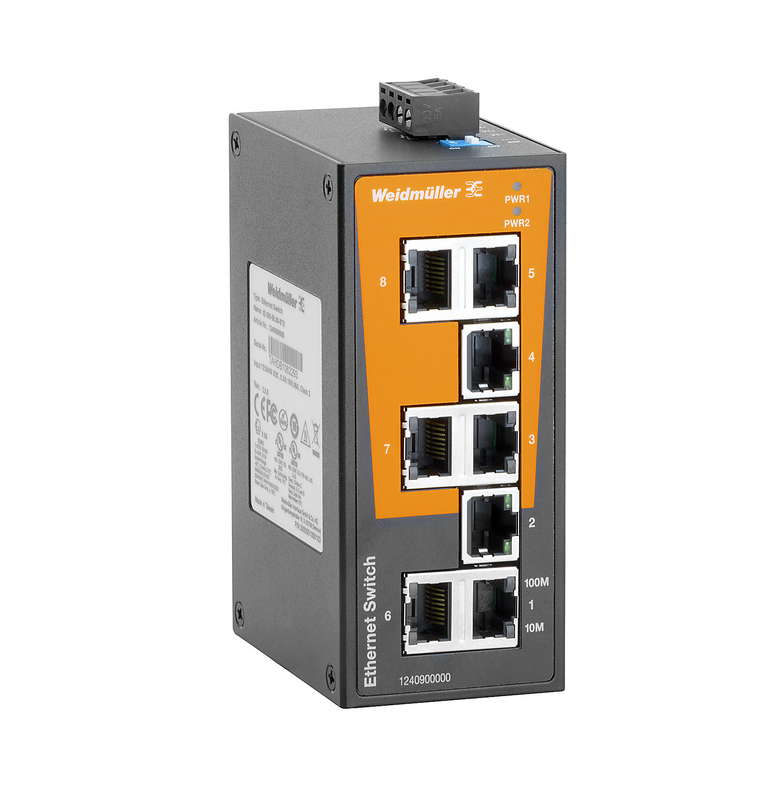 Switch Não Gerenciável Weidmuller 1240900000 8P TX