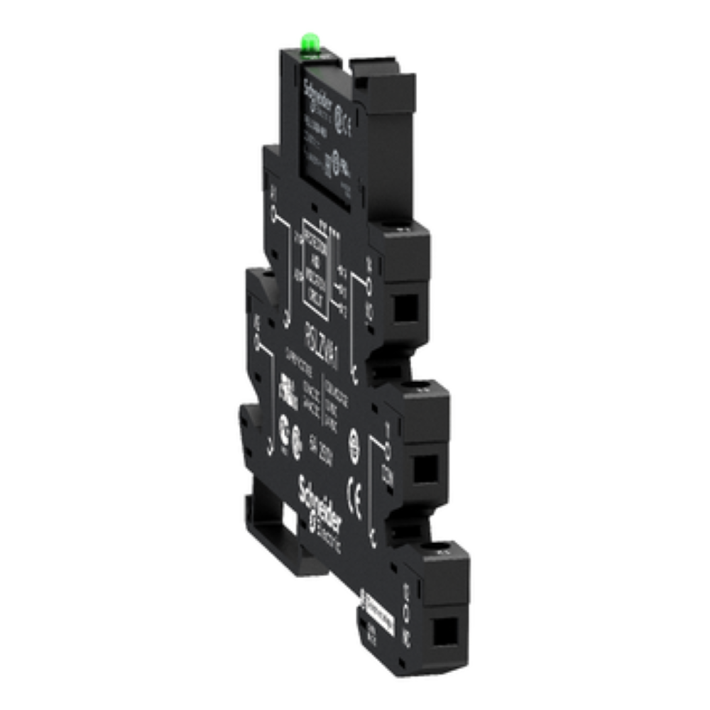 Relé de Interface Schneider RSL1PVPU 220V 1 F/A 6A Led Slim
