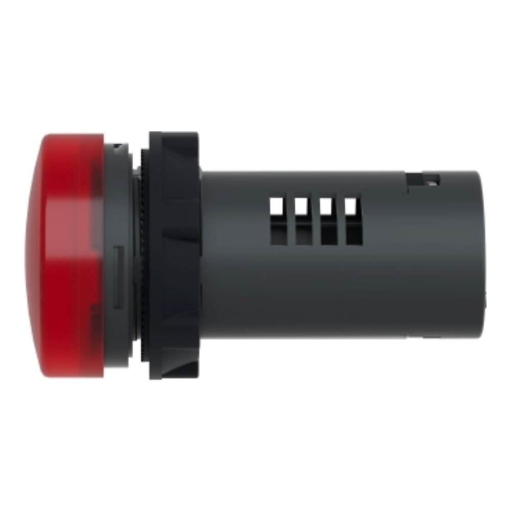 Botão Sinalizador Schneider XA2EVB4LC 22mm LED Vermelho 24V