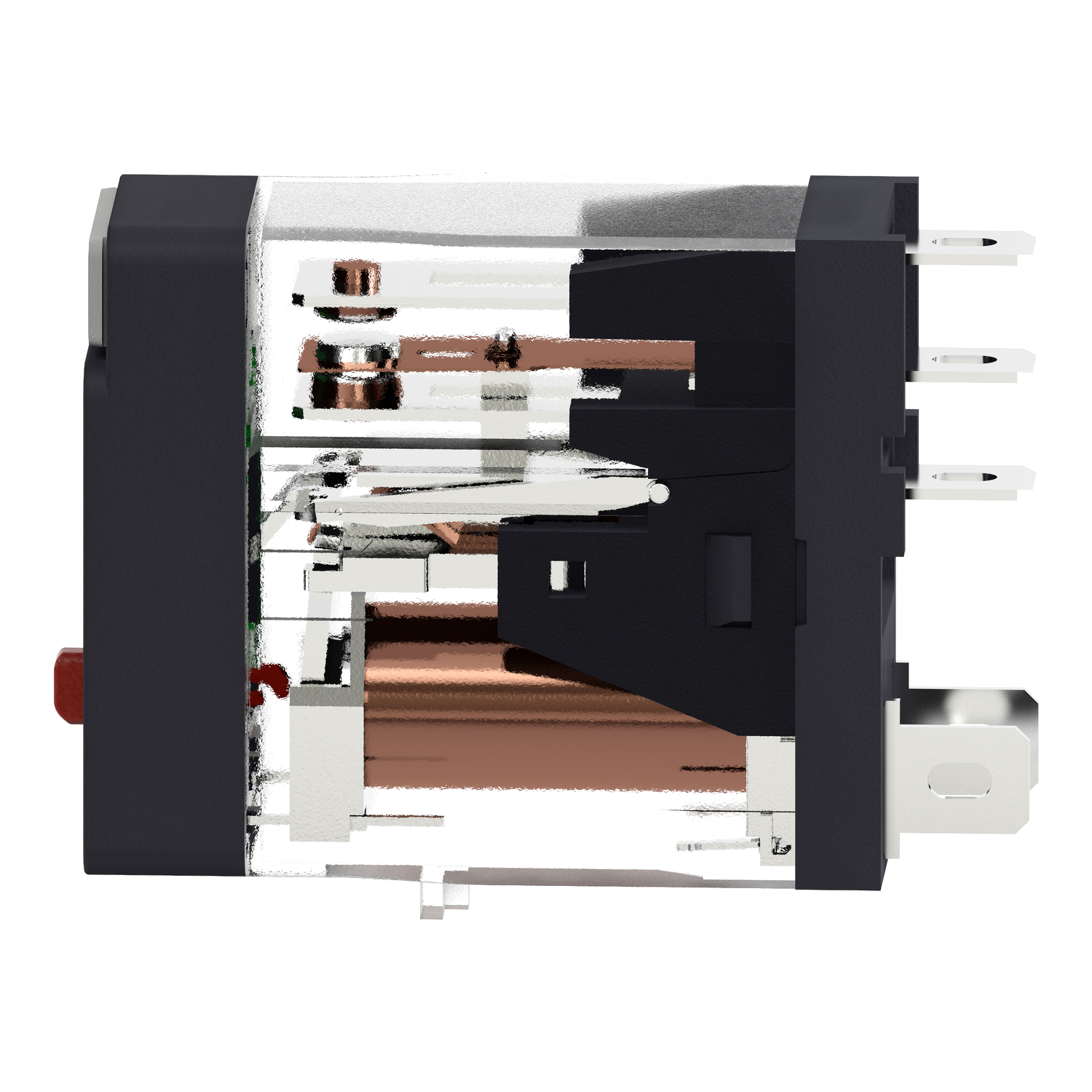 Relé de Interface Schneider RXG12BD 24V 1 F/A 10A Led plug-in