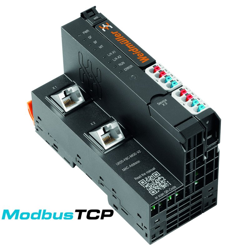 Cabeca De Rede Modbus Tcp - Ur20-Fbc-Mod-Tcp-V2